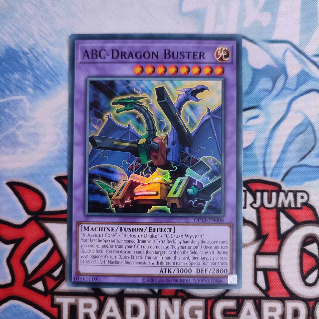 Jual yugioh abc dragon buster OP13 super rare original | Shopee Indonesia