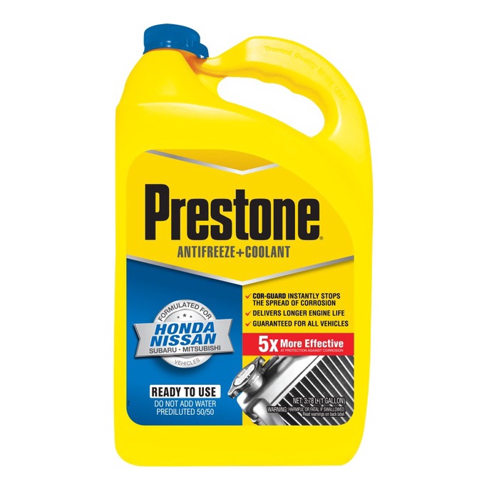 Jual edr-25 Prestone 50/50 Cor-Guard Asian Blue Coolant Ready To Use 3 ...