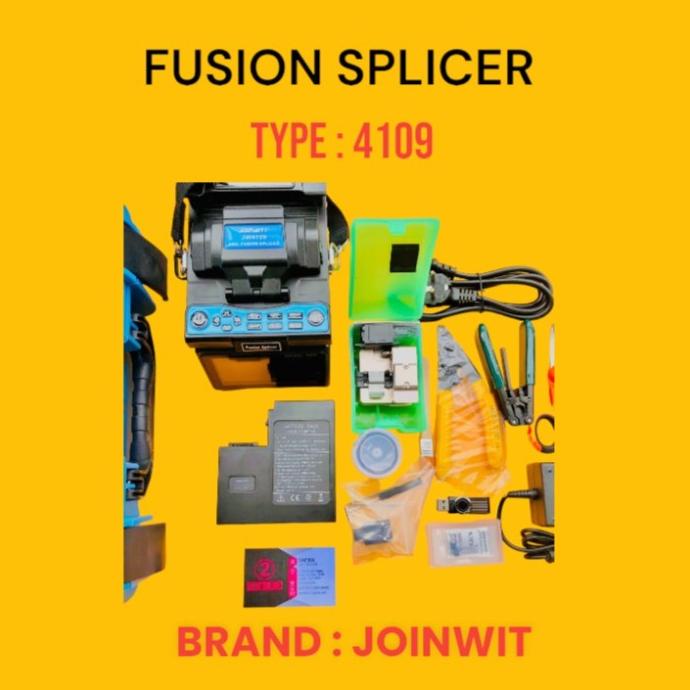 Jual Fusion Splicer Joinwit 4109 Type Baru Splicing Jw4109 Lengkap Ftth ...