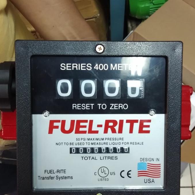 Jual Meteran Solar / Flow Meter Fuel Rite 1 1/2" | Shopee Indonesia