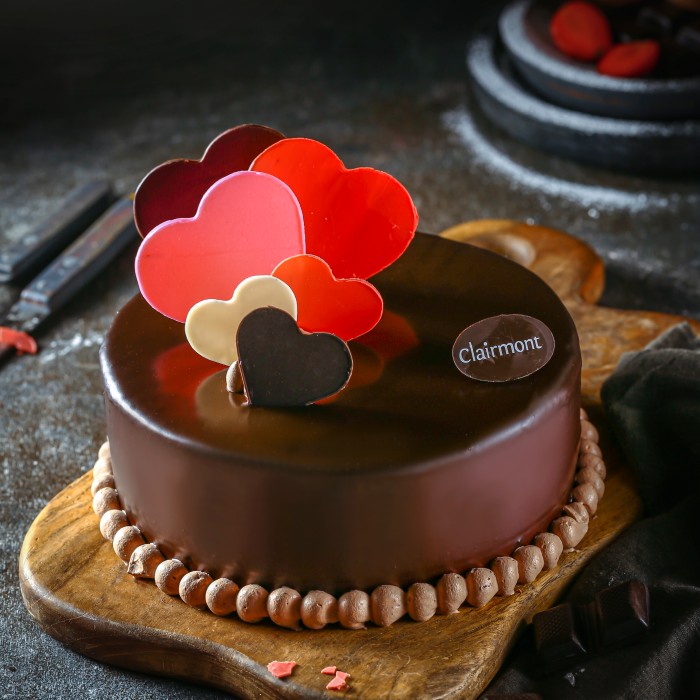 Jual Clairmont Cake Birthday Triple Choco Love | Shopee Indonesia
