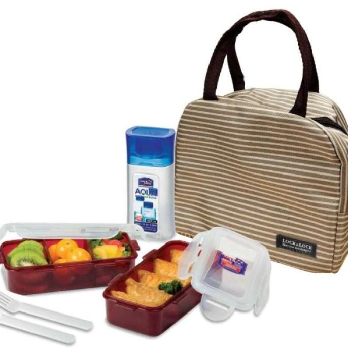 Jual Locknlock kotak makan set/lunch box set | Shopee Indonesia