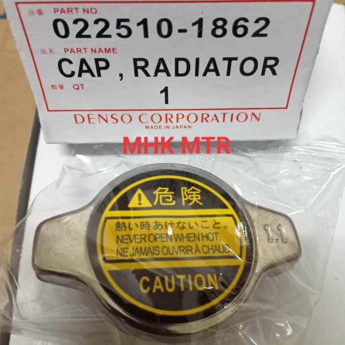 Jual Cap radiator atau tutup radiator avanza xenia denso asli | Shopee ...