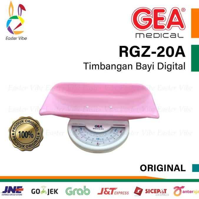 Jual TIMBANGAN BAYI MANUAL GEA RGZ-20A RGZ 20A BABY SCALE | Shopee ...