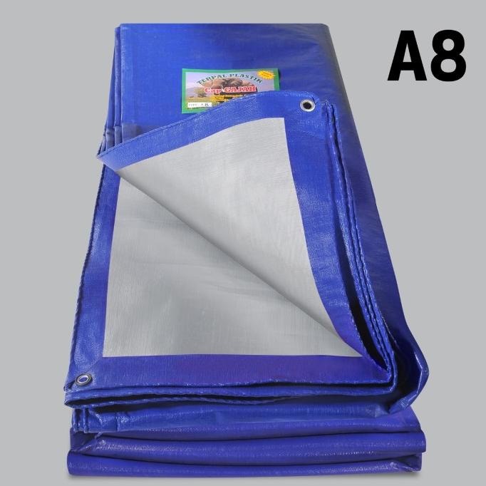 Jual TERPAL PLASTIK A8 Ukuran 6x8 Meter Merk CAP GAJAH | Shopee Indonesia