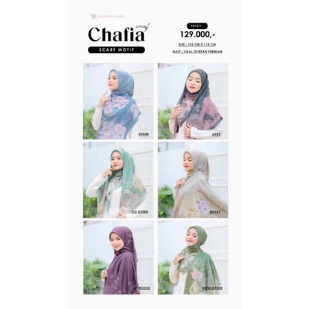 Jual Chafia scarf by Alfasa | Shopee Indonesia