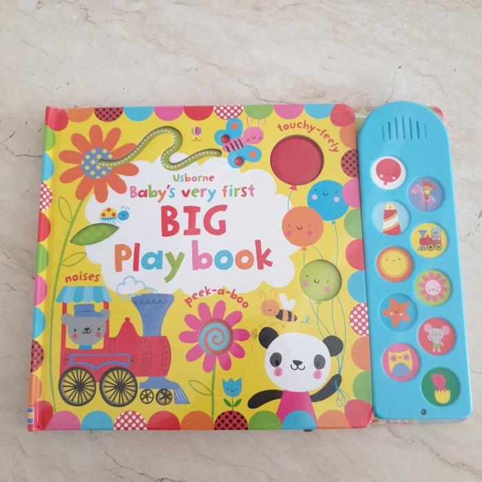 Jual PROMO!!! USBORNE BIG PLAYBOOK SOUNDBOOK BABY'S FIRST BUKU EDUKASI ...