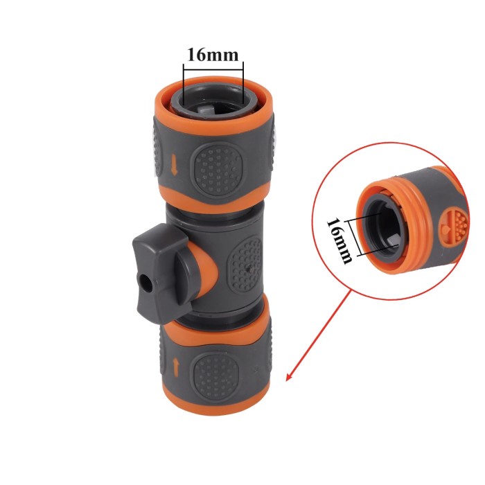 Jual Konektor Valve Selang Double Quick Release Connection Port Valve ...