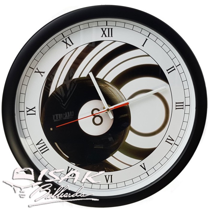 Jual Billiard Wall Clock CL-01 - Jam Dinding Biliar Hadiah Unik kado ...