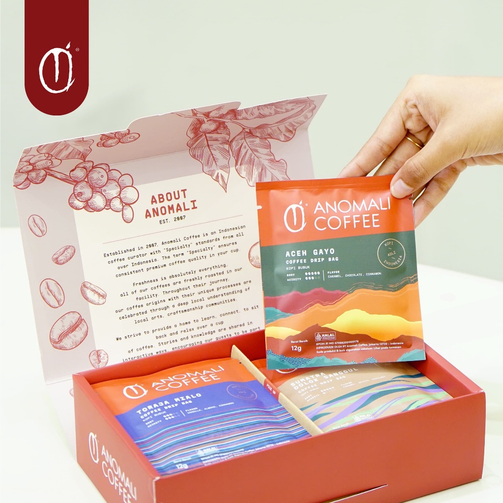 Jual Anomali Coffee Drip Box Collection - Paage 10 Pcs | Shopee Indonesia