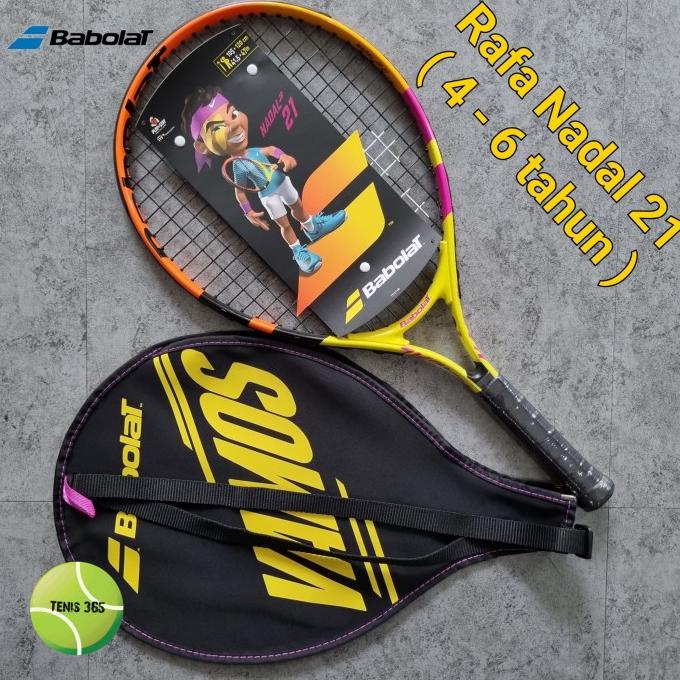 Jual Raket Tenis Anak Babolat Rafa Nadal 21 ( usia 4- 6 tahun ...