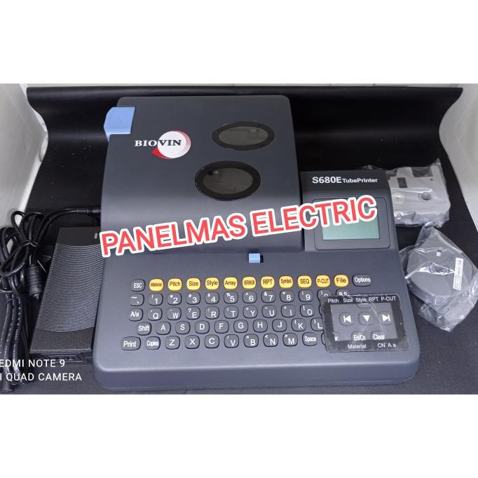 Jual Mesin print cetak Marker Tube Biovin s650e untuk OMT KABEL MARKER ...