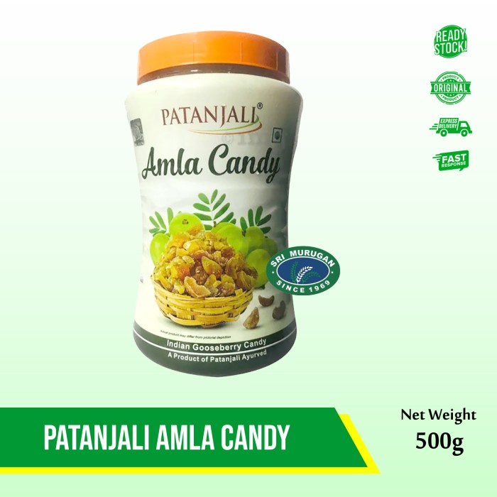 Jual best produk] PATANJALI AMLA CANDY 500G | Shopee Indonesia