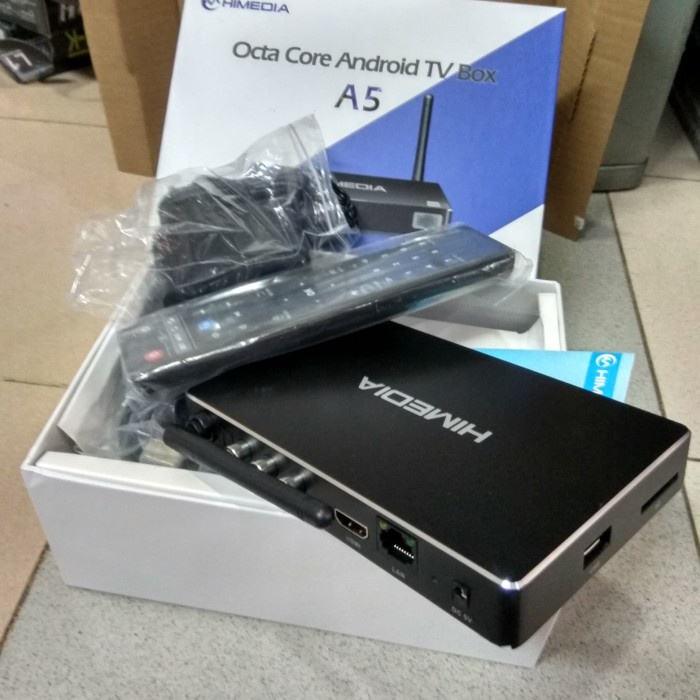Jual HIMEDIA OCTA CORE ANDROID TV BOX A5 | Shopee Indonesia