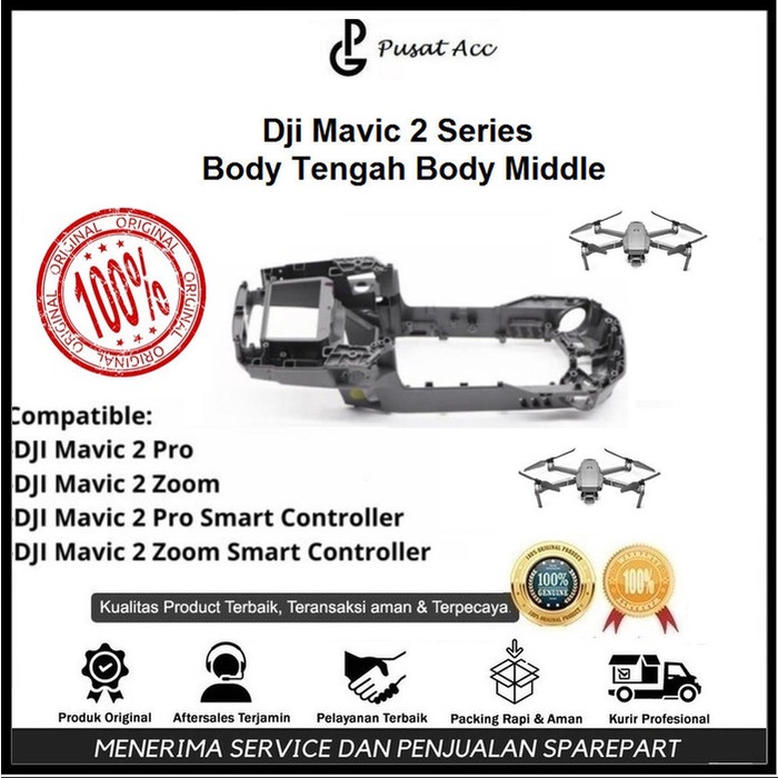 Jual Dji Mavic 2 Pro Body Middle - Dji Mavic 2 Zoom Body Tengah ...