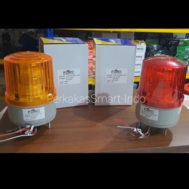 Jual Ff Warning Light Led Buzzer Sirene 5Inchi Lampu Rotary 220V 12V ...