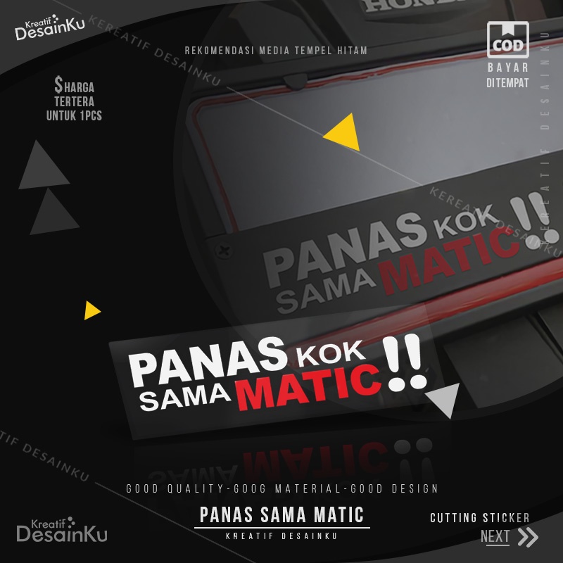 Jual Cutting Stiker Panas Sama Matic Variasi Motor Mobil Sticker ...