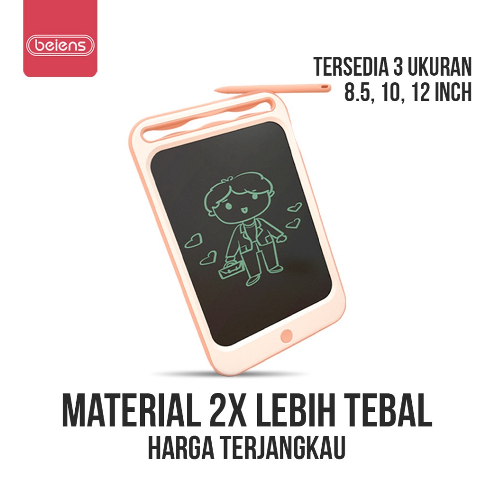 Jual New Stock.. Beiens Tablet LCD Writing Pad Papan Tulis Gambar Board ...