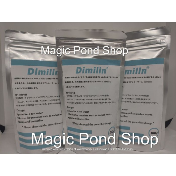 Jual Dimilin 100 Gr Obat kutu Ikan Koi Koki Atau Ikan Hias | Shopee ...
