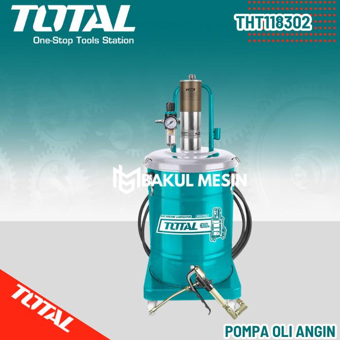 Jual pompa oli angin air Grease Lubricator 30L greas pump TOTAL ...