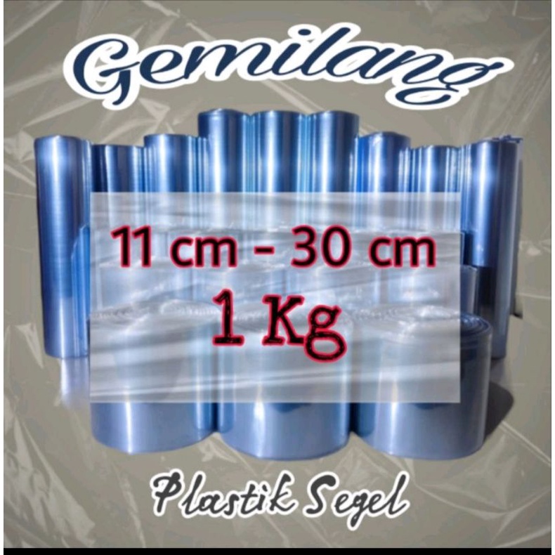 Jual Plastik Segel Shrink Pvc Ukuran 11Cm -30 Cm Berat 1 Kg | Shopee ...