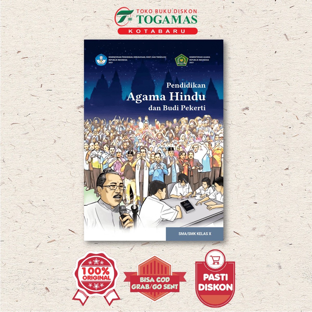 Jual KELAS X PENDIDIKAN AGAMA HINDU DAN BUDI PEKERTI UNTUK SMA/SMK ...