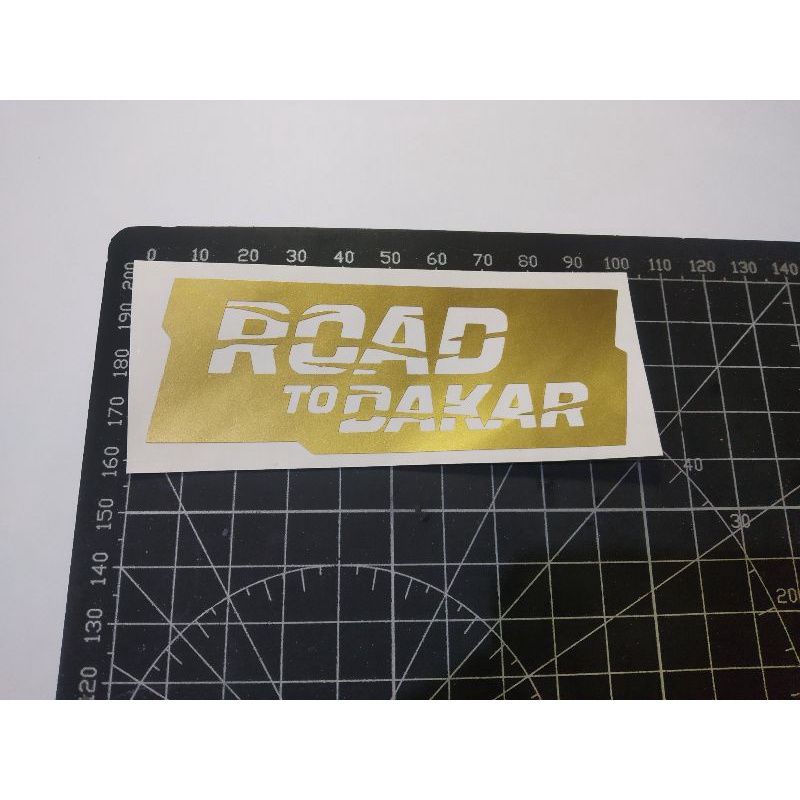 Jual cutting stiker road dakar | Shopee Indonesia