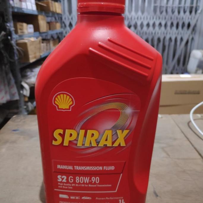 Jual Terbaik SHELL 100% asli SPIRAX S2 G Oli Transmisi manual 80w-90 Persneleng MTF (ro00cpt ...