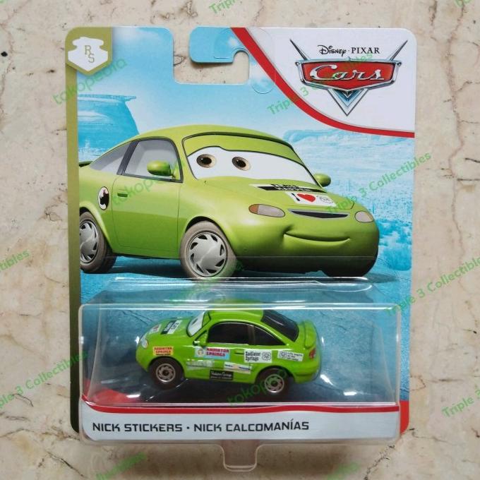 Jual Diecast 1/55 Mattel Disney Pixar Cars NICK STICKERS Radiator ...