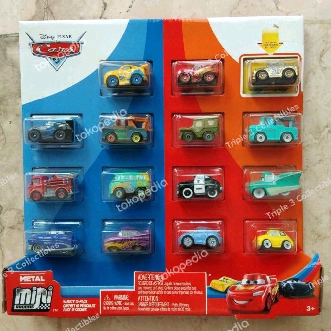 Jual 15 PACK Diecast Mattel Cars Mini Racer 1st First Look GOLD CHICK ...