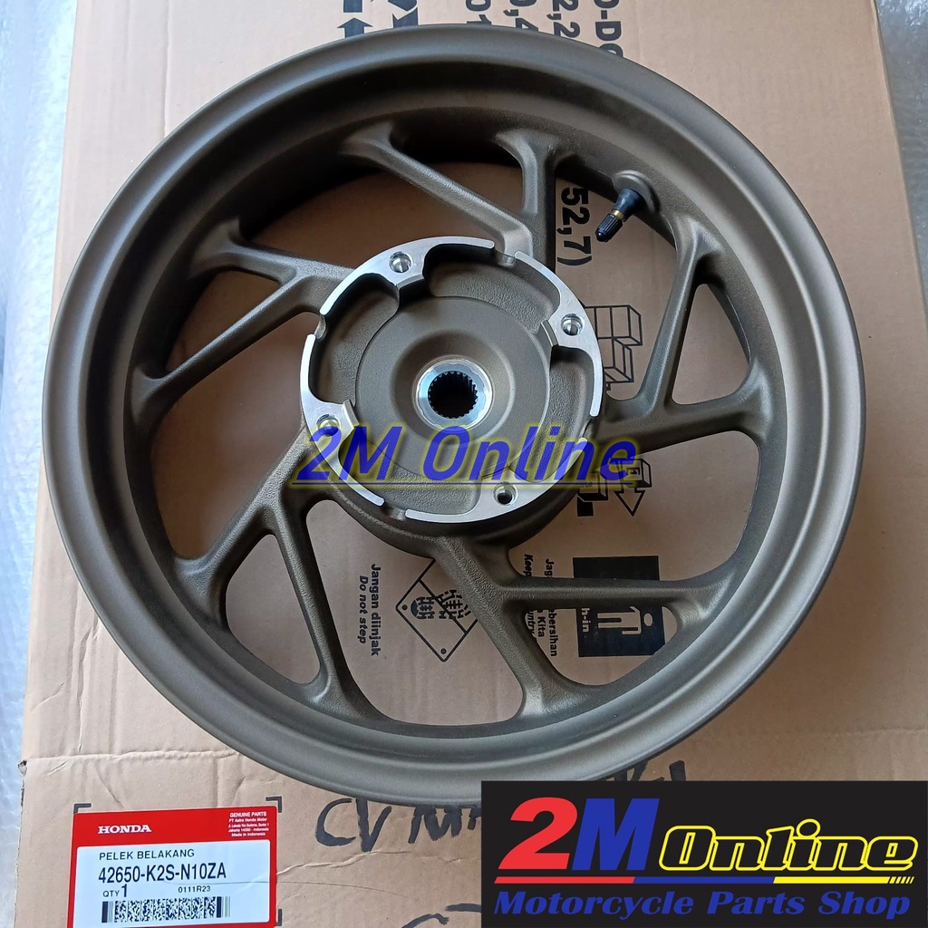 Jual 42650K2SN10ZA Velg CW Vario 160 ABS Belakang Gold Ori AHM | Shopee ...
