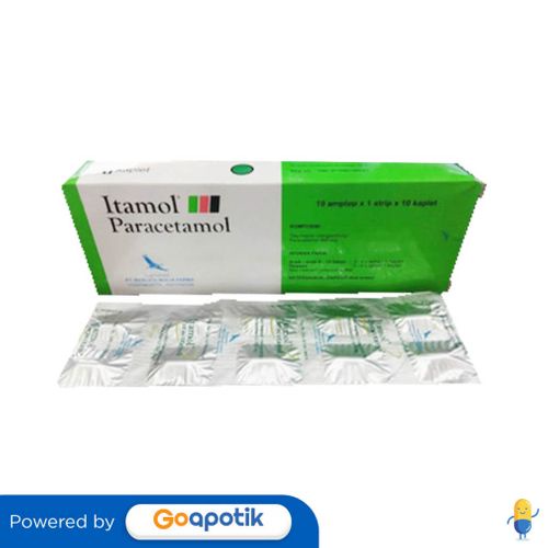 Jual ITAMOL 500 MG STRIP 10 KAPLET | Shopee Indonesia