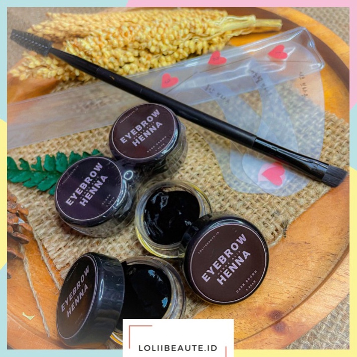 Jual Dijual Murah Paket Eyebrow Henna Halal / Henna Alis Halal / Hena ...