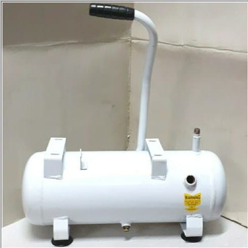 Jual Tangki /Tabung Kompresor Oilless 9ltr berikut Karet kaki & Nepel ...