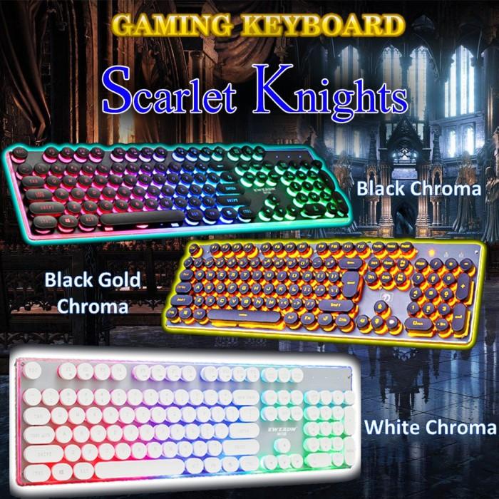 Jual Keyboard Gaming Keyboard Mechanical Rgb Led Colorful Chroma ...