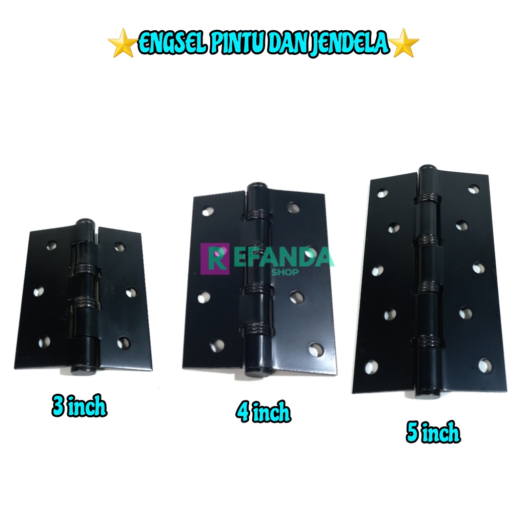 Jual engsel daun pintu rumah dan daun jendela pilihan ukuran 3inch ...