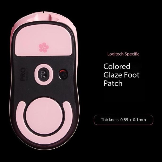 Jual Esport Tiger Arc Glass Mouse Feet Kaca G Pro X Superlight Rouge ...