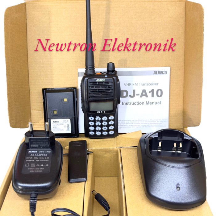 Jual HT Alinco DJ-A10 VHF Radio Single Band DJA10 | Shopee Indonesia