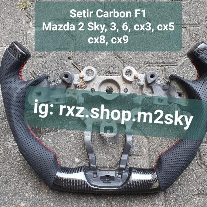 Jual Setir Stir Mazda Carbon Model F1 Facelift 2 cx3 cx5 cx8 cx9 ...