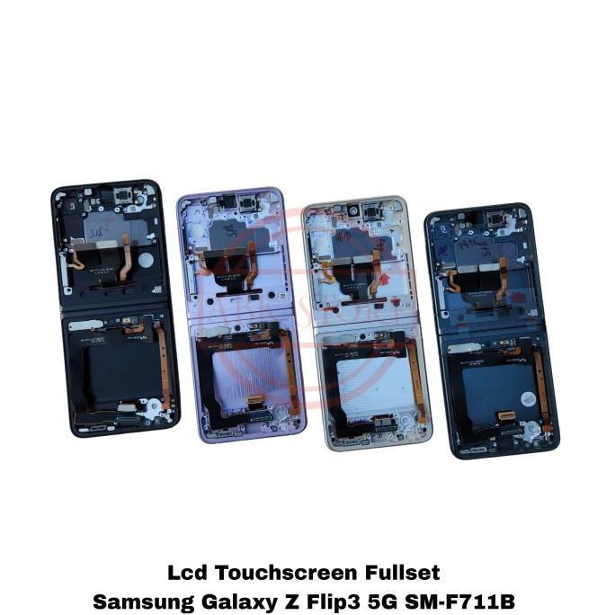 Jual LCD TOUCHSCREEN + BEZEL SAMSUNG GALAXY Z FLIP3 / FLIP 3 5G LIKE ...