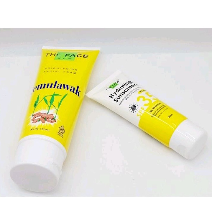 Jual PAKET FACIAL FOAM+SUNSCREEN THE FACE BPOM | Shopee Indonesia