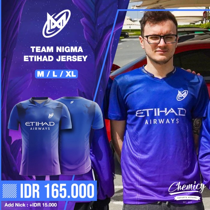 Jual JERSEY TEAM NIGMA GALAXY | Shopee Indonesia