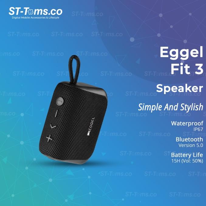 Jual Eggel Fit 3 Waterproof Portable Bluetooth Speaker | Shopee Indonesia