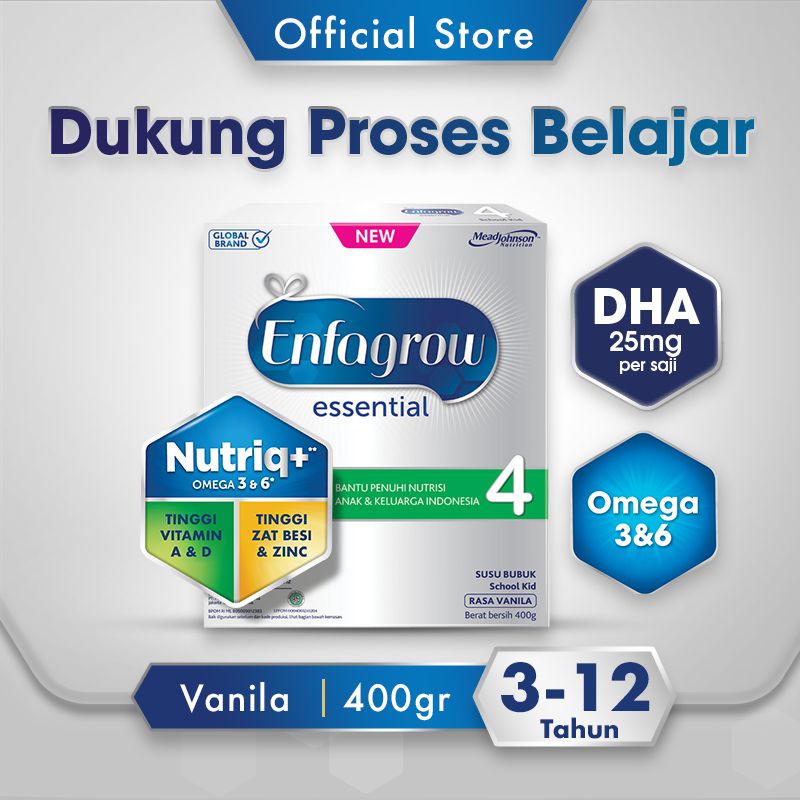Jual Enfagrow Essential 4 (3-12th) 400g | Shopee Indonesia