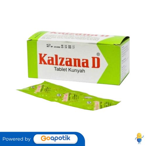 Jual KALZANA D BOX 200 TABLET | Shopee Indonesia