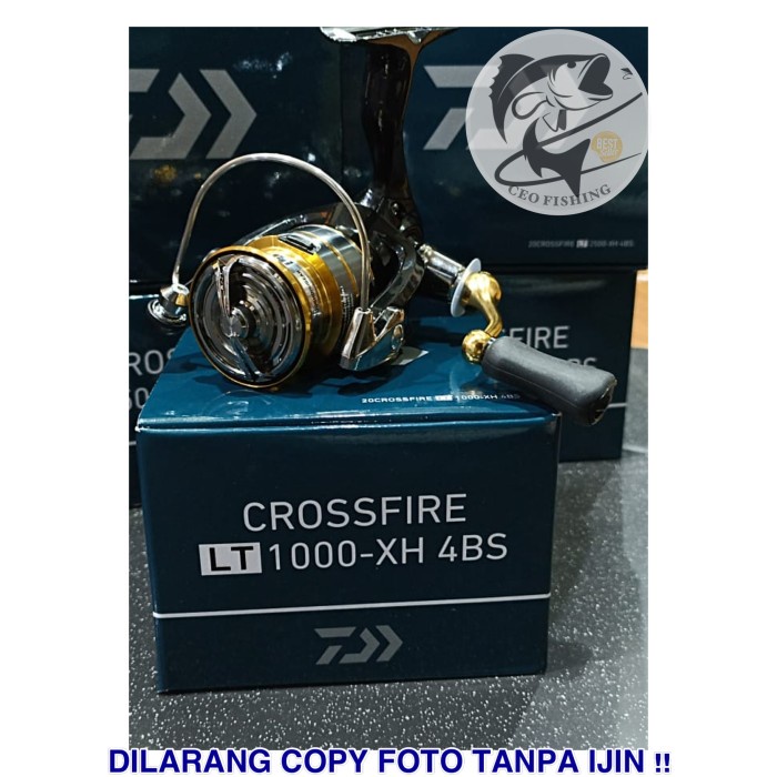 Jual Ori Reel Daiwa Crossfire Lt 1000 Xh 4Bs Model 2022 Diskon | Shopee Indonesia