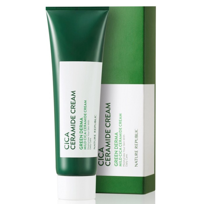 Jual [Original] Nature Republic Green Derma Mild Cica Ceramide Cream ...