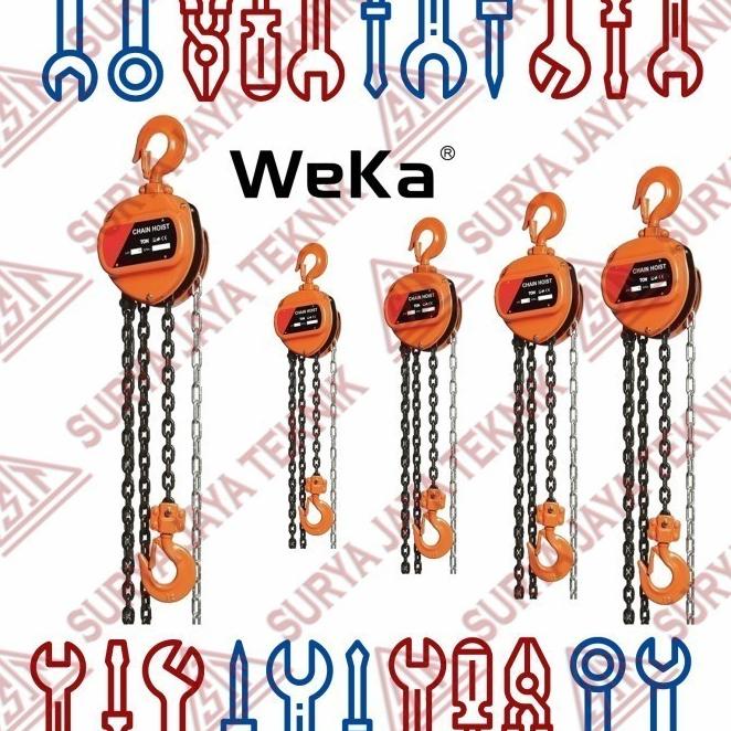Jual Weka Takel Katrol 2 Ton X 5 Mtr / Chain Block Tackle | Shopee ...
