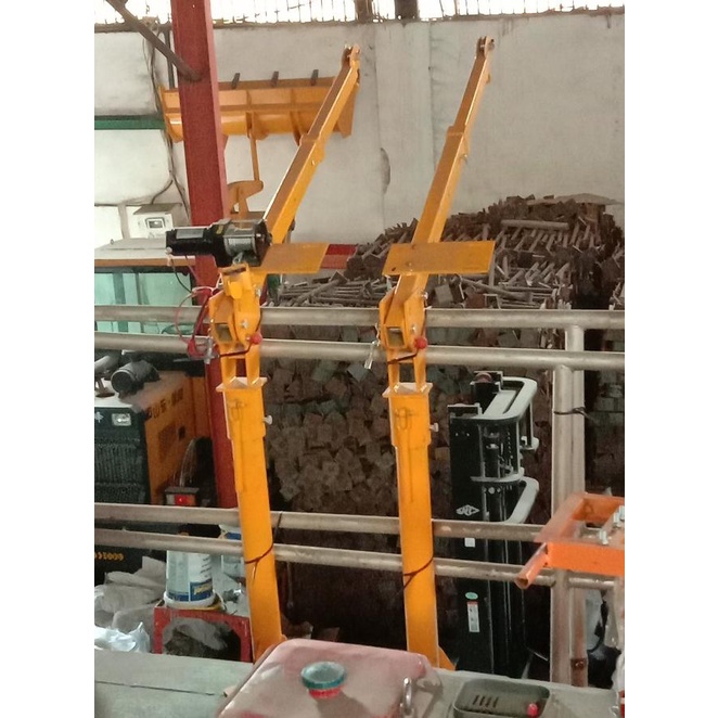 Jual Crane Mini Winch Hoist Katrol Derek Aki Mobil Dc | Shopee Indonesia