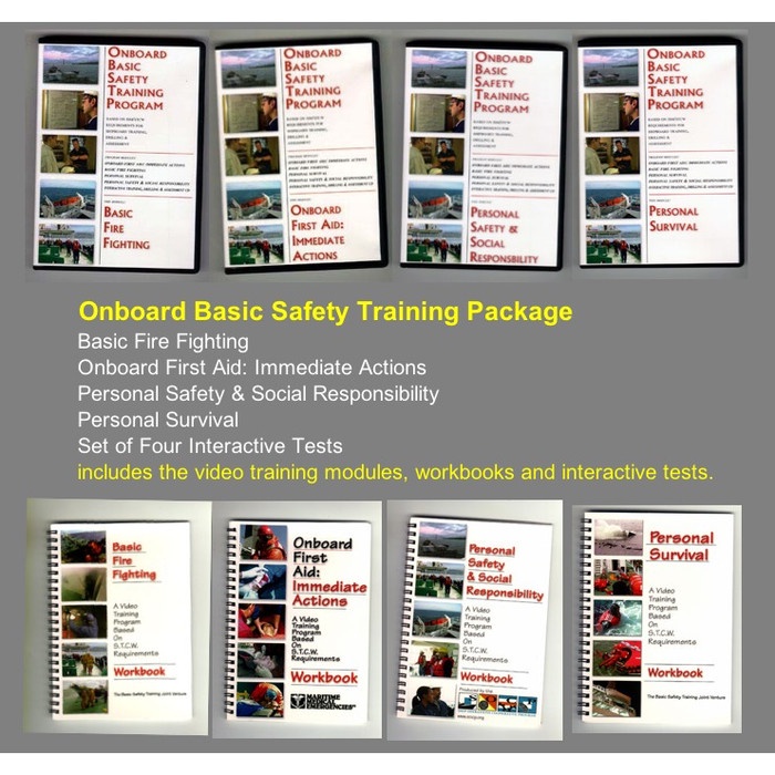 Jual Sale Vidio Module Onboard Basic Safety Training Video Package Bst ...